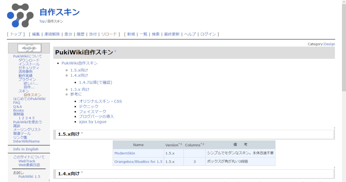 PukiWikiのデザインを変更したい！スキンの変更方法とは？ | オヤジ戦隊ダジャレンジャー | OFUSE (オフセ)
