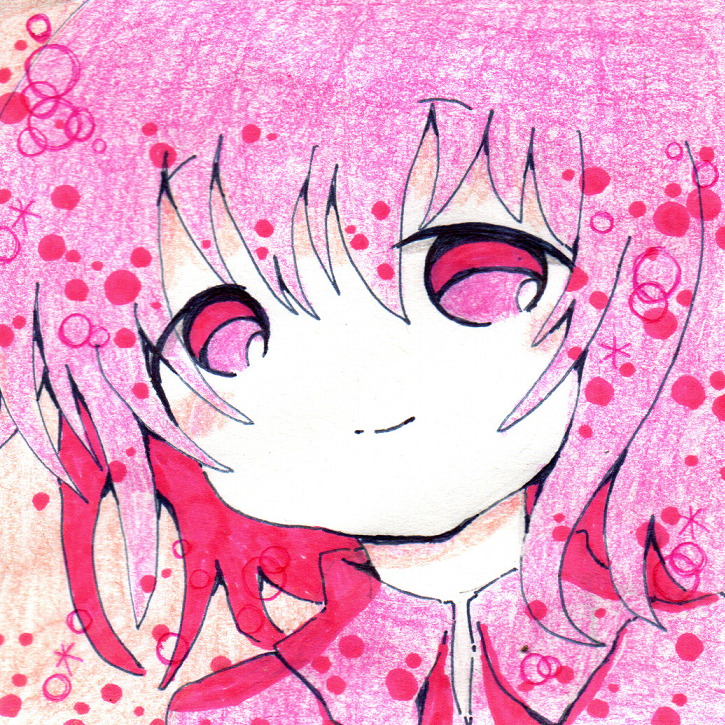 絵「ぴんく」 | 霊憑ナシ | OFUSE (オフセ)