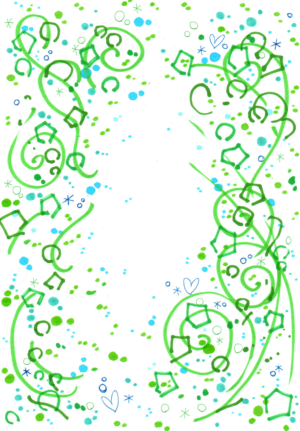 抽象画「ぐるぐる」 | 霊憑ナシ | OFUSE (オフセ)