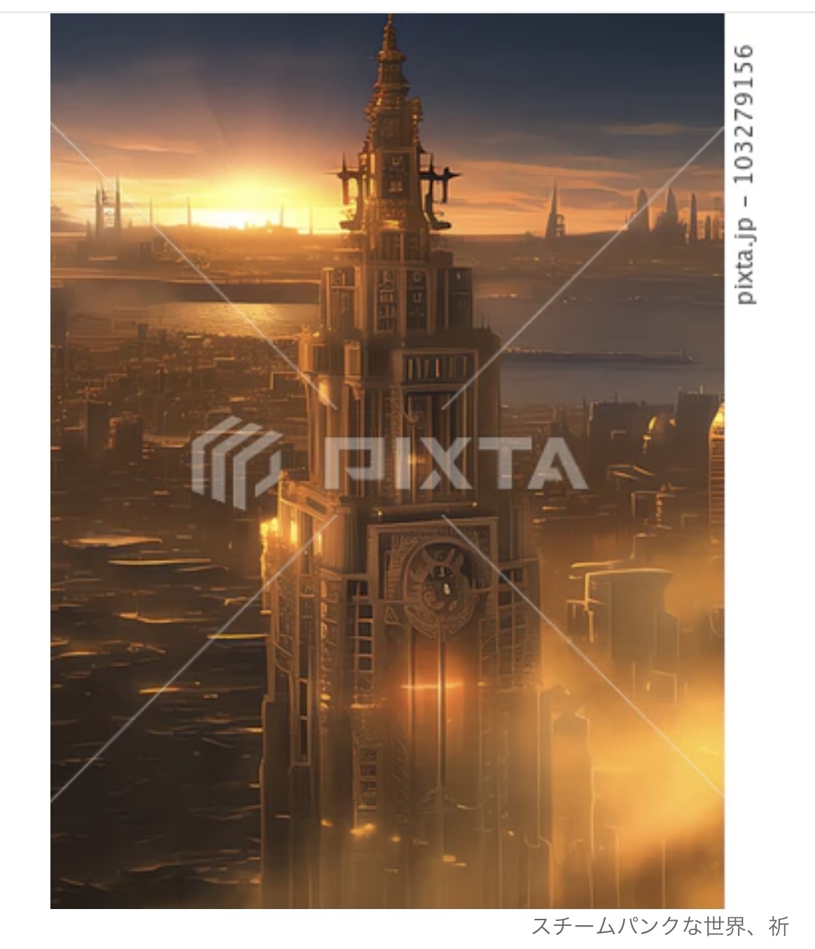 スチームパンクな世界、祈 | gawo | OFUSE (オフセ)