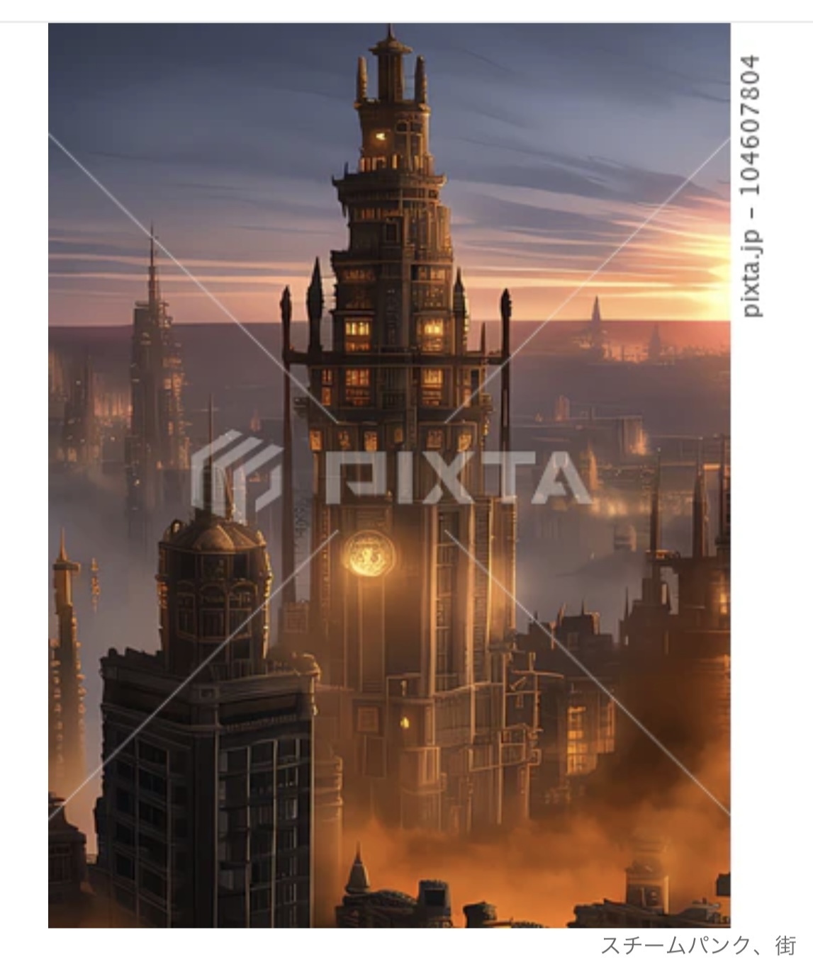 スチームパンク、街 | gawo | OFUSE (オフセ)