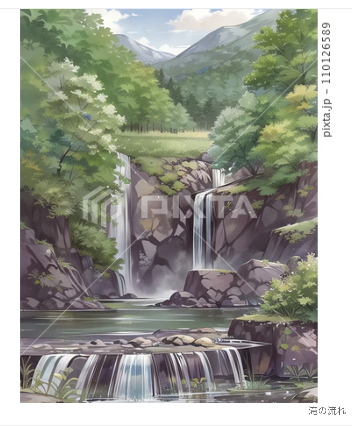 滝の流れ | gawo | OFUSE (オフセ)