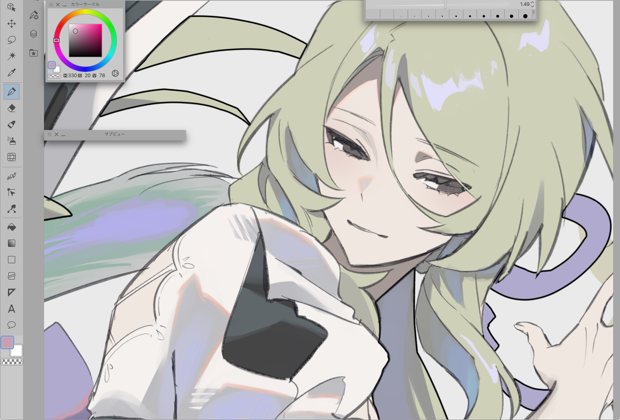 Skeb wip | SENA | OFUSE (オフセ)